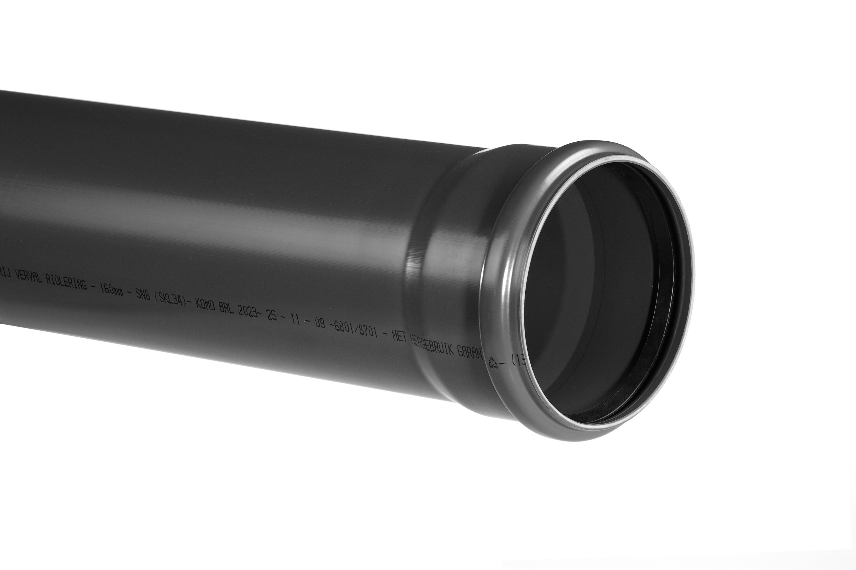 Renofort rioolbuis bestaat uit 50% gerecycled PVC | Pipelife NL